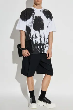 Alexander McQueen T-shirt With Print - White