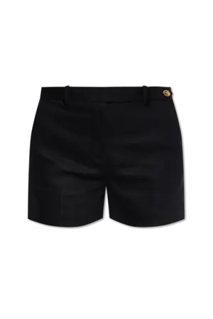 Versace Button Detailed Shorts For Women