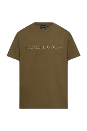 Canada Goose Embroidered T-shirts For Men