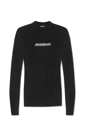 MISBHV Long-sleeve Top With Mesh Inserts