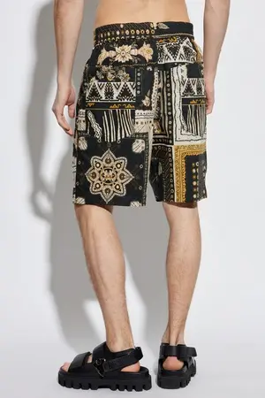 MARANT Patterned Organic Cotton Shorts