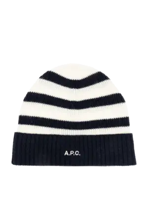 A.p.c. Wool Beanie - Black