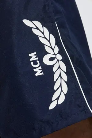 Mcm Logo-print Swim Shorts