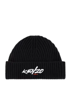 Kenzo Woolen Beanie - Black