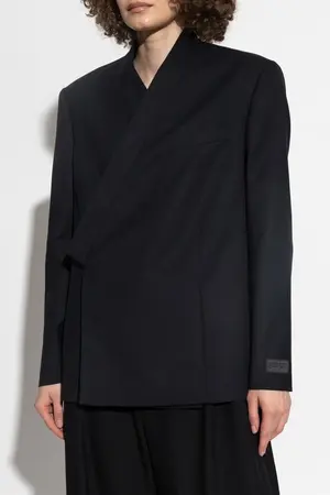 Kenzo Wool Asymmetrical Blazer
