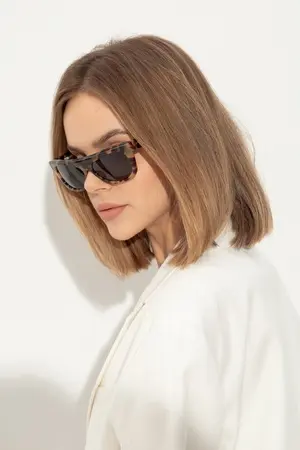 Jacquemus Rectangular Tortoiseshell Sunglasses - Brown