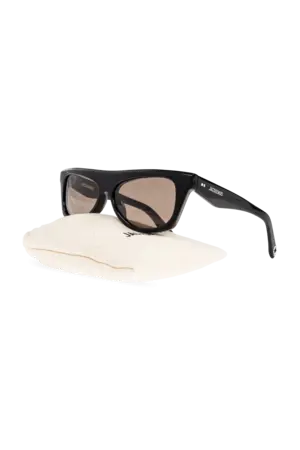 Jacquemus Rectangular Sunglasses - Black