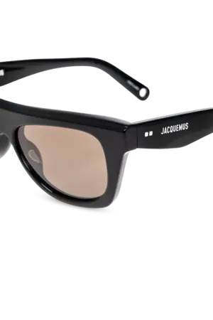 Jacquemus Rectangular Sunglasses - Black