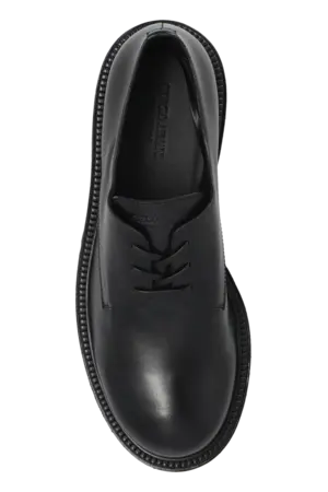 Giorgio Armani Polished Leather Dress Shoes