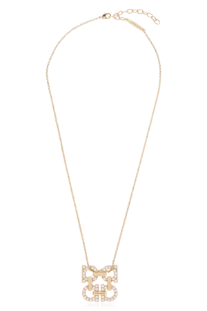 FERRAGAMO Geometric Pendant Necklace