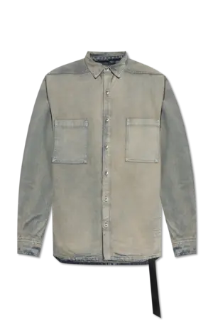 Men's Green Denim Shirts