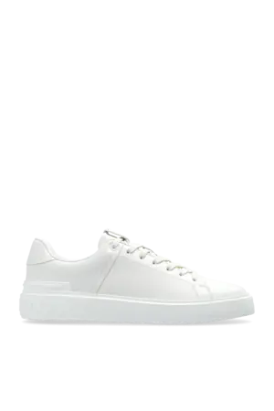 Balmain Leather Sneakers - White