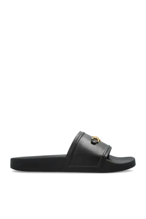 Versace Slides With Logo