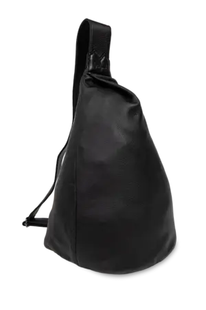Yohji Yamamoto Single-shoulder Leather Backpack