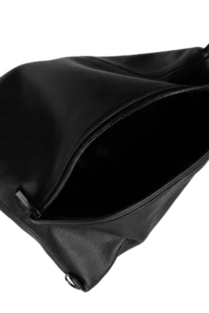 Yohji Yamamoto Single-shoulder Leather Backpack