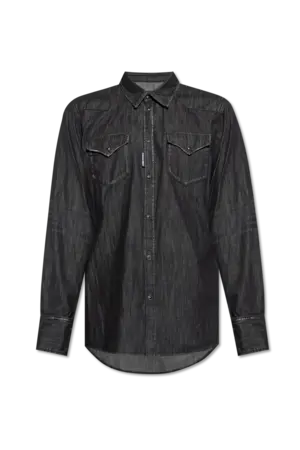 Dsquared2 Denim Shirt - Black