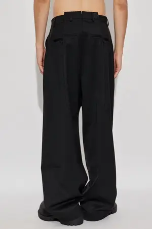 Vetements High-waisted Wool Trousers