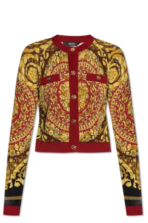 Versace Silk Cardigan - Multicolour
