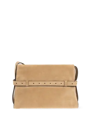 Moschino Suede Shoulder Bag