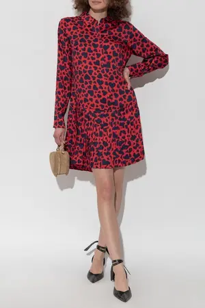 Kate Spade New York Logo Adorned Dress