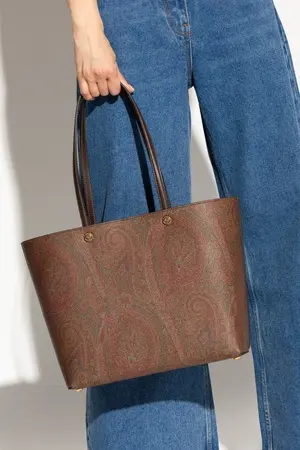 Etro Paisley Shopper Bag - Brown