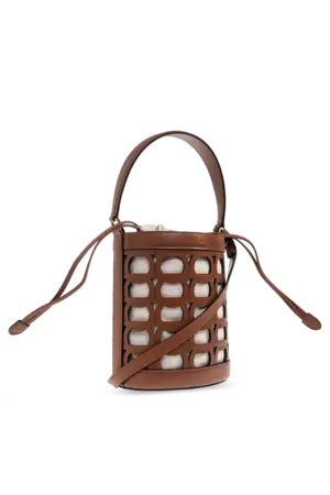 FERRAGAMO Leather Bucket Bag