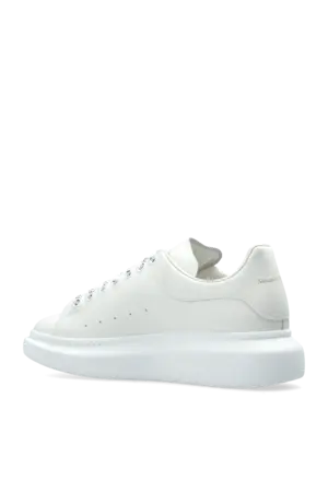 Alexander McQueen Leather Sneakers - White