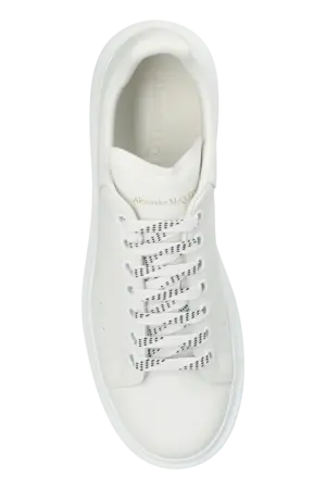 Alexander McQueen Leather Sneakers - White