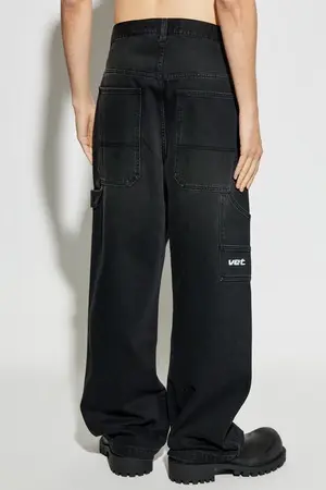Vetements Logo Jeans