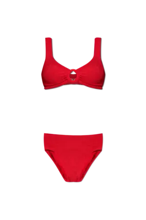 Hunza G Nadine Two-piece Swimsuit - Red