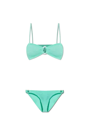 Hunza G Misty Two-piece Swimsuit - Green