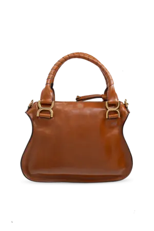 Chloé Marcie Small Shoulder Bag - Brown