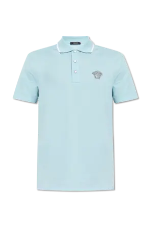 Versace Polo With Logo