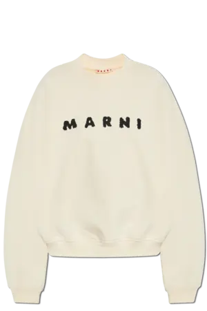 Marni Drop Shoulder Sweatshirts Hoodies For Women