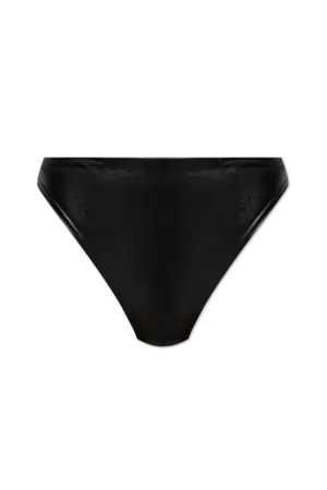 Dsquared2 High-waisted Bikini Bottom - Black
