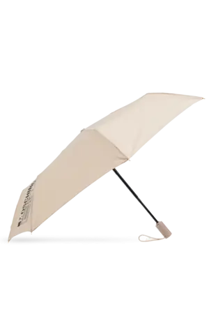 Moschino Umbrella With Logo - Beige