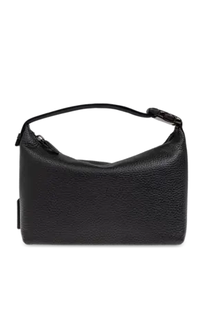 Coach Leather Shoulder Bag - Black