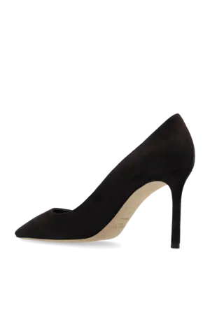 JIMMY CHOO Romy Suede High Heels - Brown