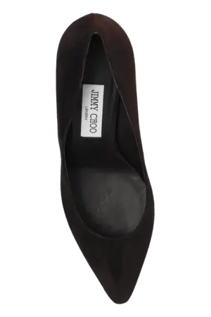 JIMMY CHOO Romy Suede High Heels - Brown