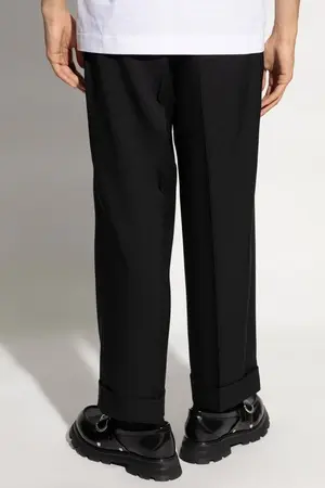 JIL SANDER Pleated Straight Trousers
