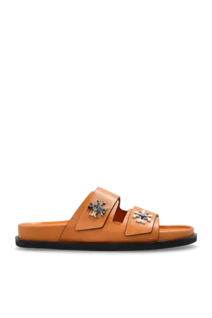 Tory Burch Leather Slides