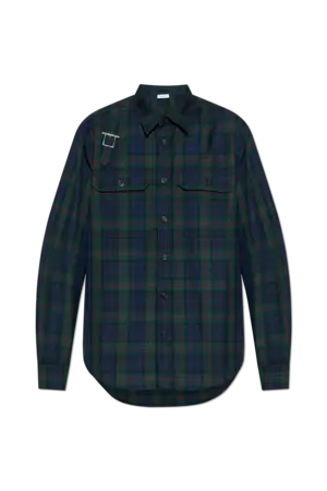 Alexander McQueen Checked Pattern Shirt