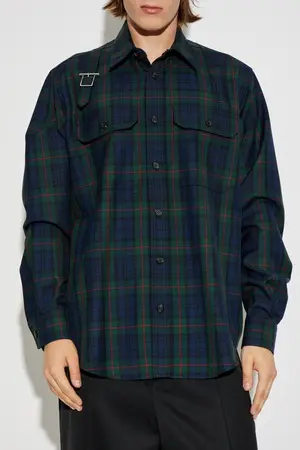Alexander McQueen Checked Pattern Shirt