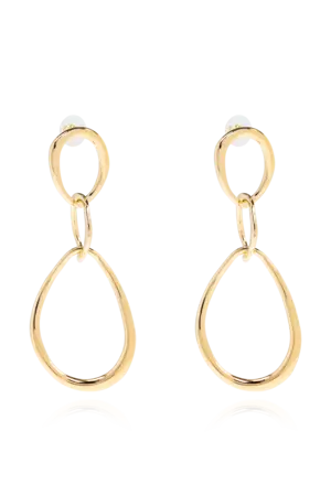 Isabel Marant Brass Earrings - Gold