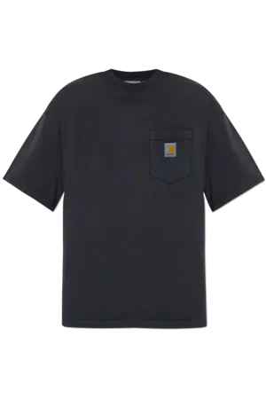 Carhartt Work In Progress T-shirt With Logo - Black