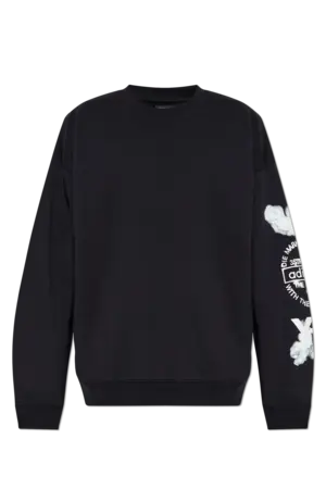 Y3 Printed Sweatshirt - Black