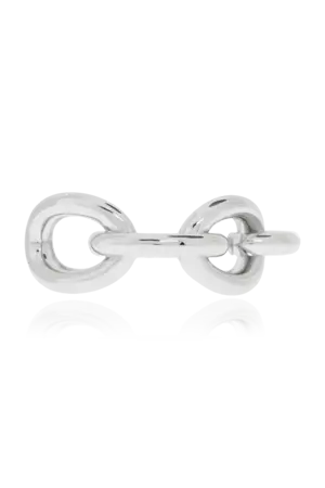 Isabel Marant Étoile Twisted Link Brass Bracelet - Silver