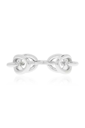 Isabel Marant Étoile Twisted Link Brass Bracelet - Silver