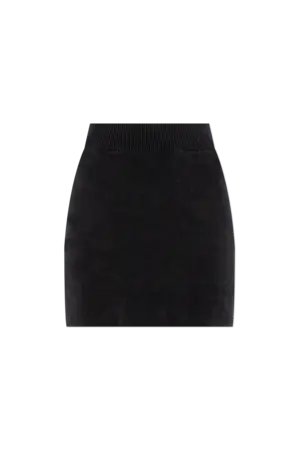 Alexander Wang Ribbed Knit Mini Skirt