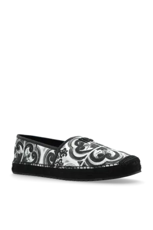 Dolce & Gabbana Majolica Print Espadrilles